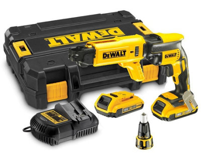 Dewalt DCF620D2K 18v XR Lithium Ion Brushless Collated Drywall Screwgun Kit