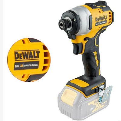 Dewalt DCF809N 18v XR Brushless Compact Impact Driver Bare Tool + 32pc ...