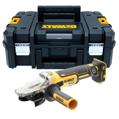 Dewalt DCG405FN 18v XR Brushless Cordless 125mm Flathead Angle Grinder ...