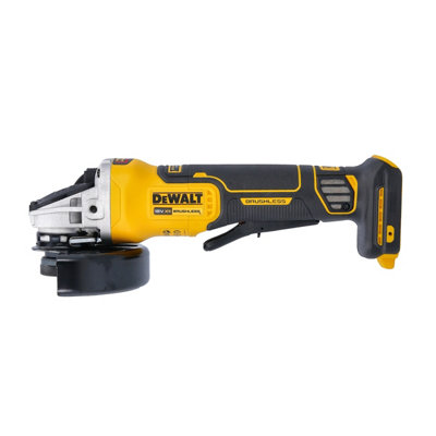 DeWalt DCG406 18V XR Cordless Brushless 125mm Angle Grinder With 2 x ...