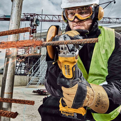 Dewalt DCG406N 18v XR Brushless Cordless 125mm Angle Grinder Paddle ...