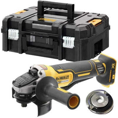 Dewalt DCG406NT 18v XR Brushless Cordless 125mm Angle Grinder Paddle ...