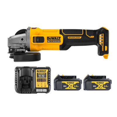 DeWalt DCG407 18V XR Cordless Brushless 125mm Angle Grinder with Slide ...