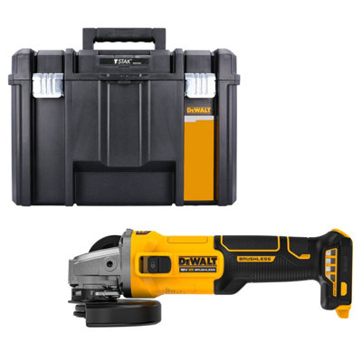 DeWalt DCG407 18V XR Cordless Brushless 125mm Angle Grinder with Slide ...