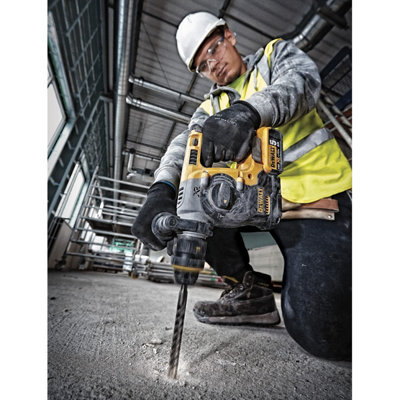 Dewalt DCH273N XR 18v SDS Brushless Hammer Drill 3 Mode D25303DH Dust Extractor