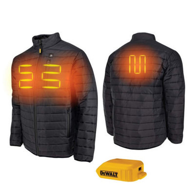 DEWALT DCHJ093 HEATED LIGHTWEIGHT PUFFER JACKET COAT 18V XR MEDIUM BARE ...