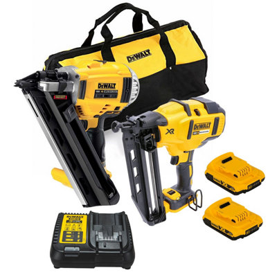 Dewalt DCK2046D2 18v XR Nailer Twin Pack DCN692 First Fix DCN660 Second Fix