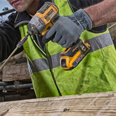 Dewalt dcf887n 18v brushless impact driver with dcd796n combi drill twin pack store