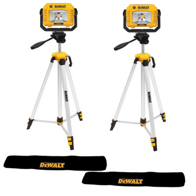 Dewalt DCL077 18v XR LED Tripod Site Light Pivot Head Cordless 2000 ...