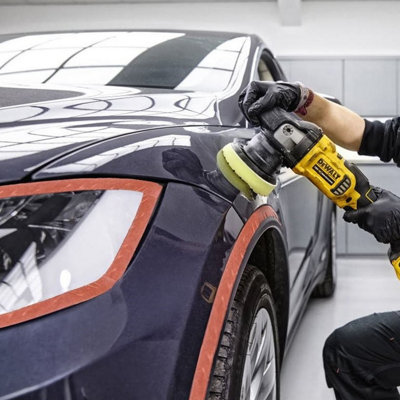 Dewalt DCM848N 18v Brushless Dual Action Polisher 125mm Bare Unit ...