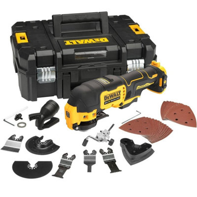 Dewalt DCS353N XR Brushless Multi Tool 12V Bare Tool + 35 Accessories ...