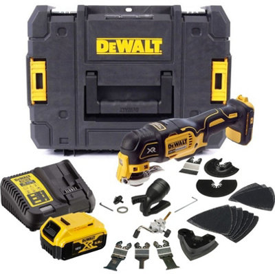 Dewalt DCS355P1 18v XR Brushless Oscillating Multi Tool + 35 Accessory ...