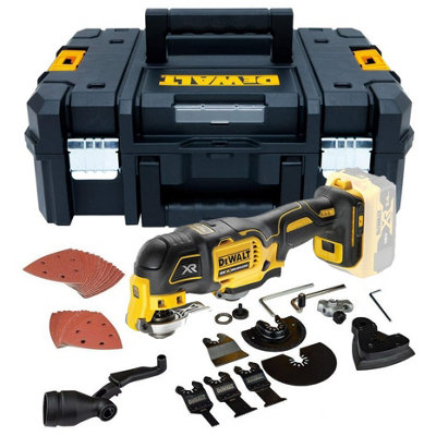 Dewalt DCS356N 18v XR Brushless 3 Speed Multi Tool + 35 Accessories ...