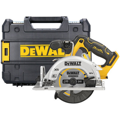 DeWalt DCS512NT 12v 140mm XR Brushless Circular Saw Bare Tool + Tstak Case