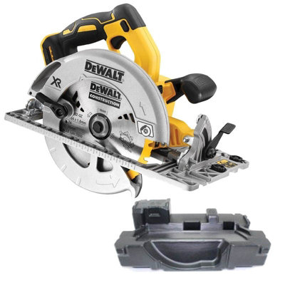 Dewalt DCS572N 18v XR Brushless 184mm Circular Saw + Guide Rail Base ...