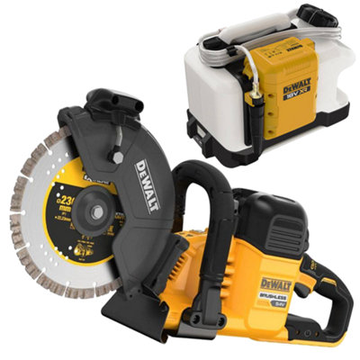 Dewalt DCS691N XR FlexVolt 230mm Cut Off Saw 54V + DCE6820N Powered ...