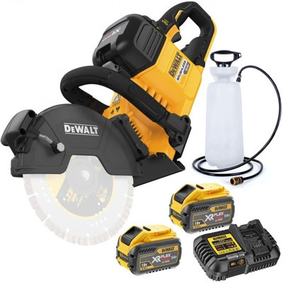 Dewalt DCS691X2 54v XR Flexvolt Cut Off Saw 230mm Wireless 2x 9ah ...
