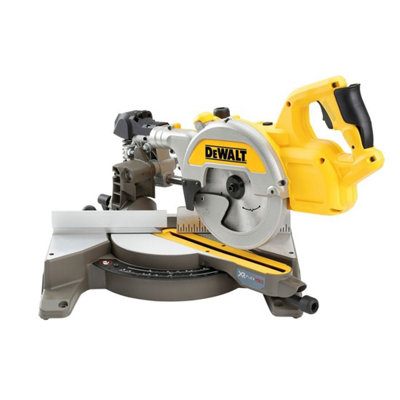 Dewalt DCS777N XR 54v Flexvolt Cordless 216mm Mitre Saw Bare & DE7033 ...
