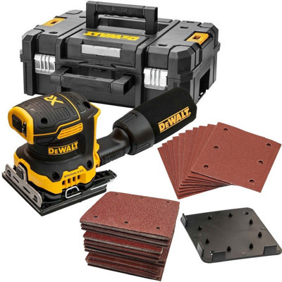 Dewalt DCW200N Cordless Brushless 18v XR 1/4 Sheet Palm Sander Tstak ...