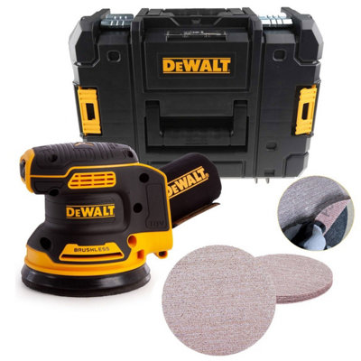 Dewalt DCW210NT Cordless Brushless 18v XR Random Orbital Sander 125mm ...