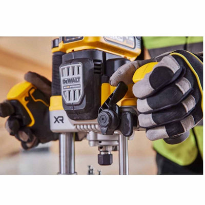 Dewalt DCW620H2 18v XR Plunge 1/2" 12mm Router Brushless + 2x 5Ah ...