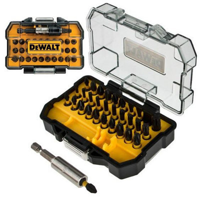 DeWalt DT70523T Black Impact Torsion Screwdriver Bit Set 32 Piece + Bit ...