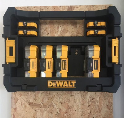 DeWalt DT70716 TSTAK Accessory Caddy For Tough Case Cases - Wall Mountable