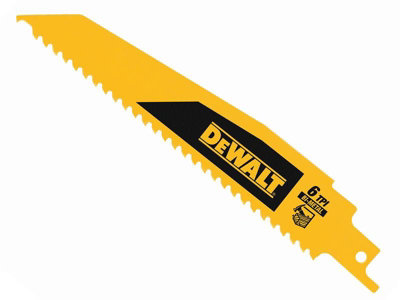 DeWalt DT90380 152mm BiM Demolition Reciprocating Sabre Saw Blades Wood ...