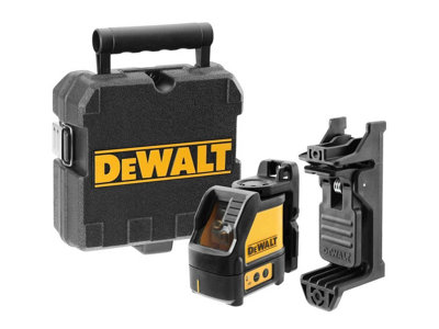 Dewalt DW088CG Green Cross Line Laser Level Self Levelling Detector DE0892G