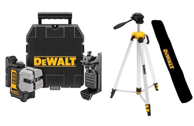Dewalt DW089K-XJ 3 Beam 3 Way Self Levelling Multi Line Laser + Bracket ...