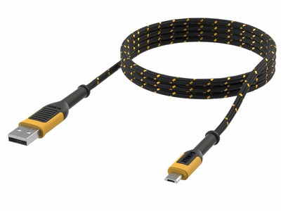 Dewalt DWG USB A to USB-Micro Reinforced Charging Cable 1.8m (6ft ...
