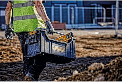 Dewalt DWST1-75654 Toughsystem Open Tote Tool Box + 2 X Dewalt Too ...
