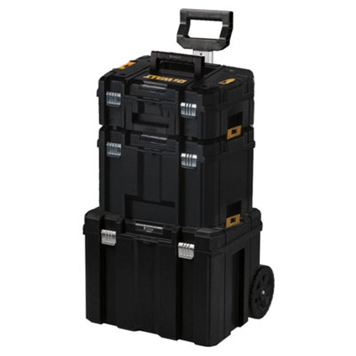 Dewalt DWST1-75799 TStak Tower Rolling Mobile Tool Storage Cases + 2 ...
