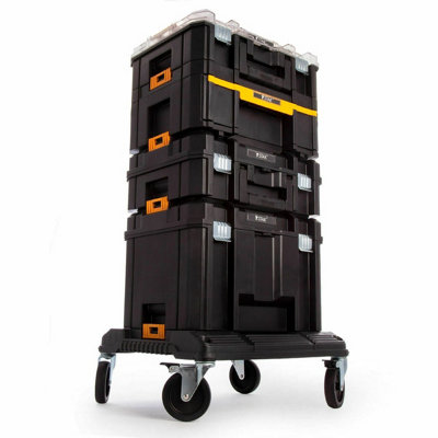 Dewalt DWST1-81048 Tstak Tower - Includes 4 Cases with Wheeled Cart ...