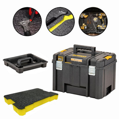Dewalt DWST83346-1 TSTAK 2.0 VI Deep Tool Storage Case + 50mm ...