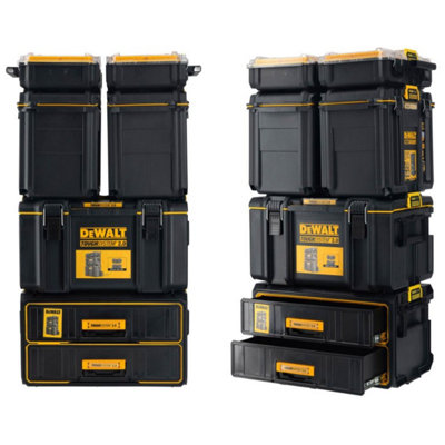 Dewalt DWST83529-1 Toughsystem 2 Drawer Toolbox 2 Half Case ...