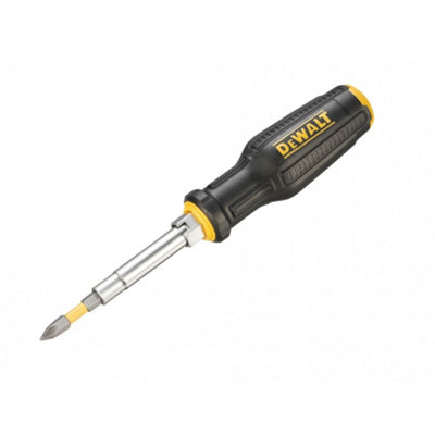 Dewalt Hand Tools Full Fit 6-way Multi-bit Screwdriver Multi Colour ...