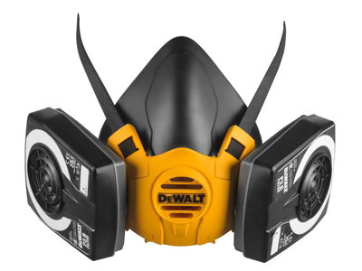 DEWALT P3 Half Mask Respirator with Dual Filters for Ultimate Workplace ...