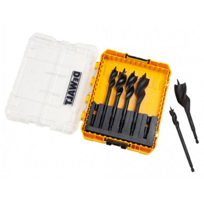 Dewalt Power Tools Dt90238 Extreme Tri-flute Spade Bit Set, 6 Piece ...