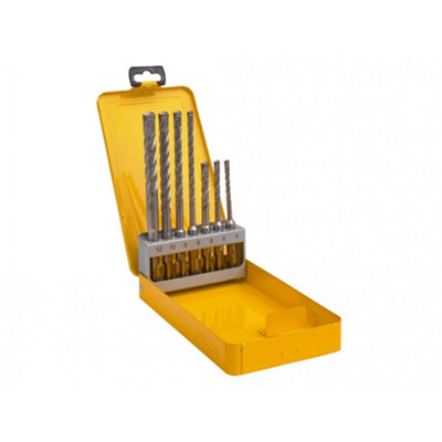 Dewalt Power Tools Elite Sds+ Full Head Carbide 4 Cutter Drill Bit Set ...