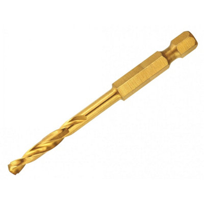 DEWALT POWER TOOLS IMPACT TITANIUM DRILL BITS MULTI COLOUR (8.0MM)