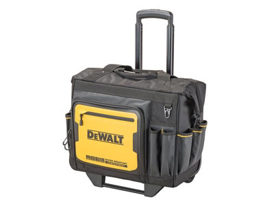 Dewalt Pro Rolling Wheeled Tool Bag Case Soft Storage Stackable + 11 ...