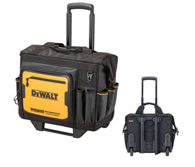 Dewalt Pro Rolling Wheeled Tool Bag Case Soft Storage Stackable + Pro ...