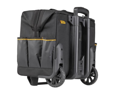 Dewalt Pro Rolling Wheeled Tool Bag Case Soft Storage Stackable + Pro ...