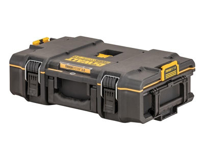 DEWALT TOUGH SYSTEM 2.0 DWST83293-1 DS166 STACKABLE TOOLBOX CASE + 2 ...