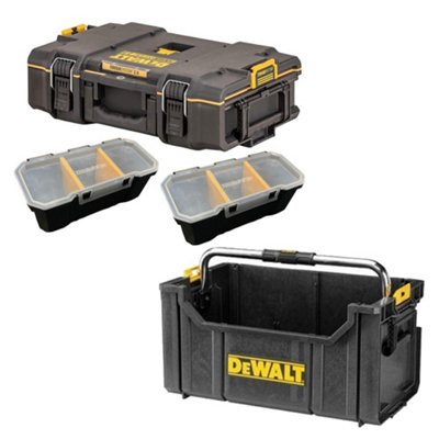 Dewalt Toughsystem 2.0 DS280 Tote Tool Box + Stackable Toolbox ...