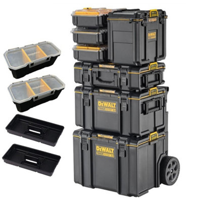 Dewalt Toughsystem 2 11PC Rolling Mobile Tool Storage Box Trolley ...