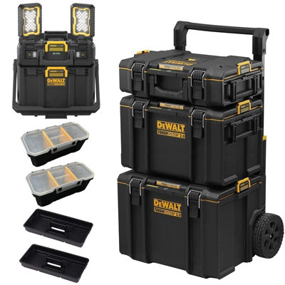 Dewalt Toughsystem 2 DS450 Rolling Mobile Tool Storage Box Trolley ...