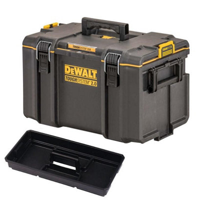 Dewalt Toughsystem 2 Rolling Tool Storage Box Trolley + Tstak Adaptor ...
