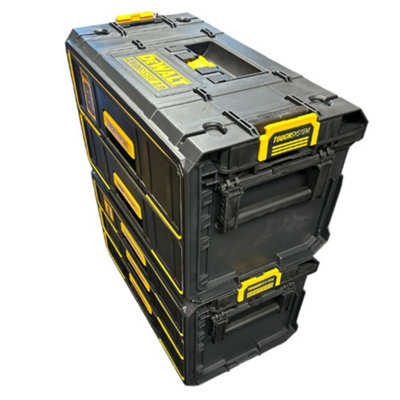 Dewalt Toughsystem Box DWST83295-1 Mobile Storage Box Trolley 2 Piece Set